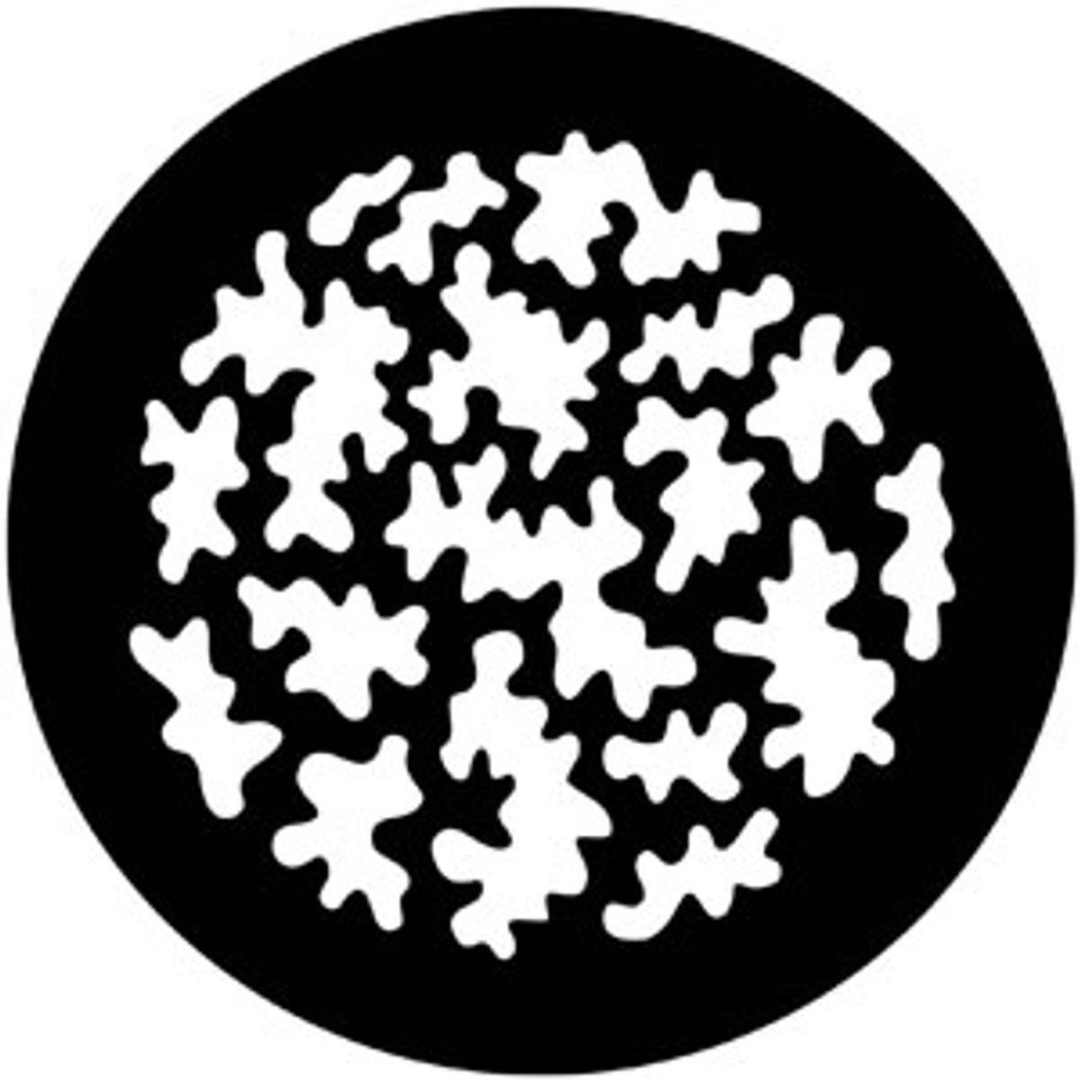 Apollo (1018) Breakup Foliage Close Steel Gobo | Visions In Color