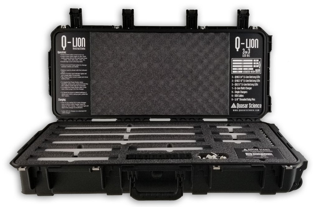 Quasar Q-lion 3x3 lithium ion battery kit | Visions In Color